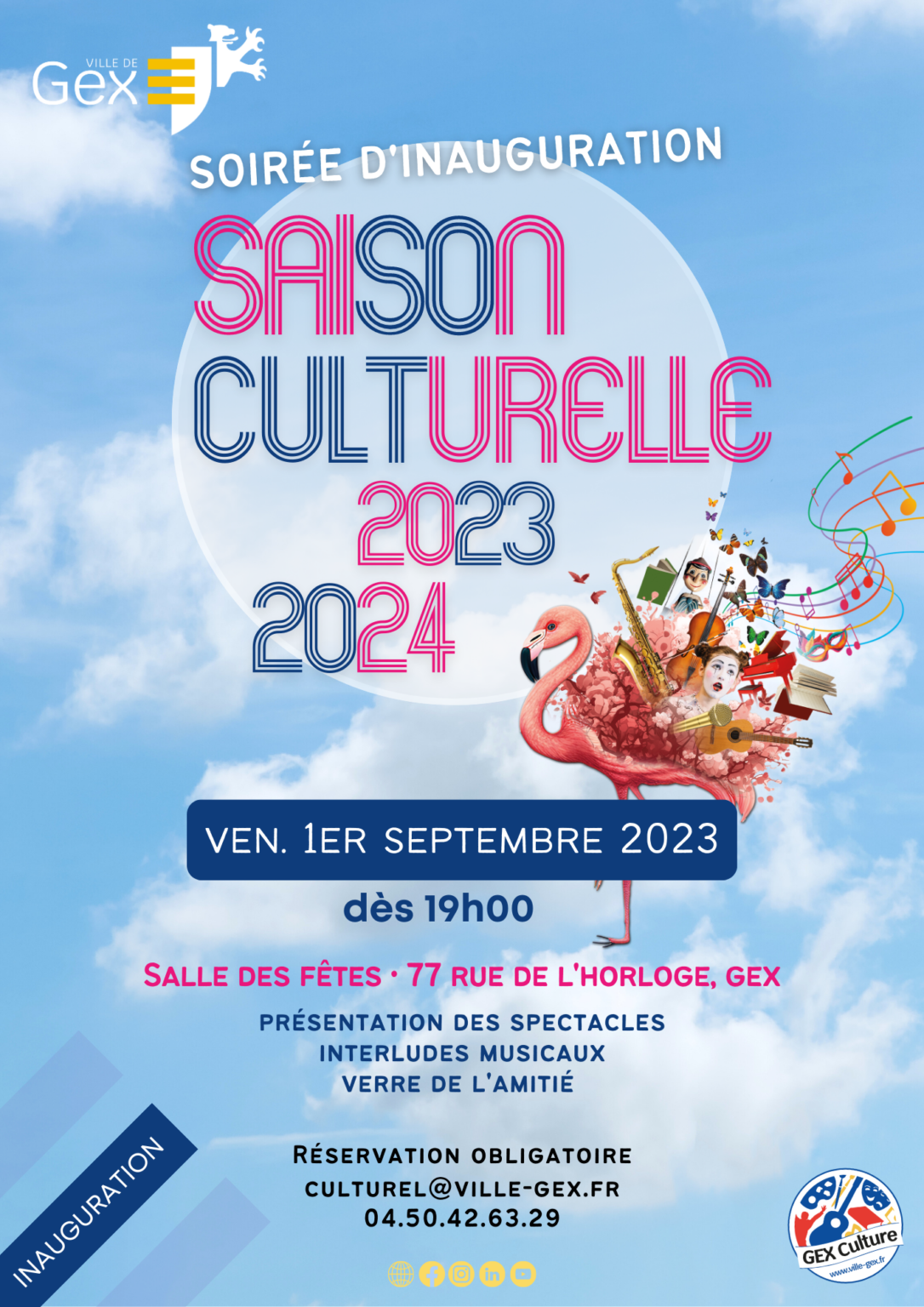 Saison Culturelle 2023 2024 Soirée De Lancement Ville De Gex